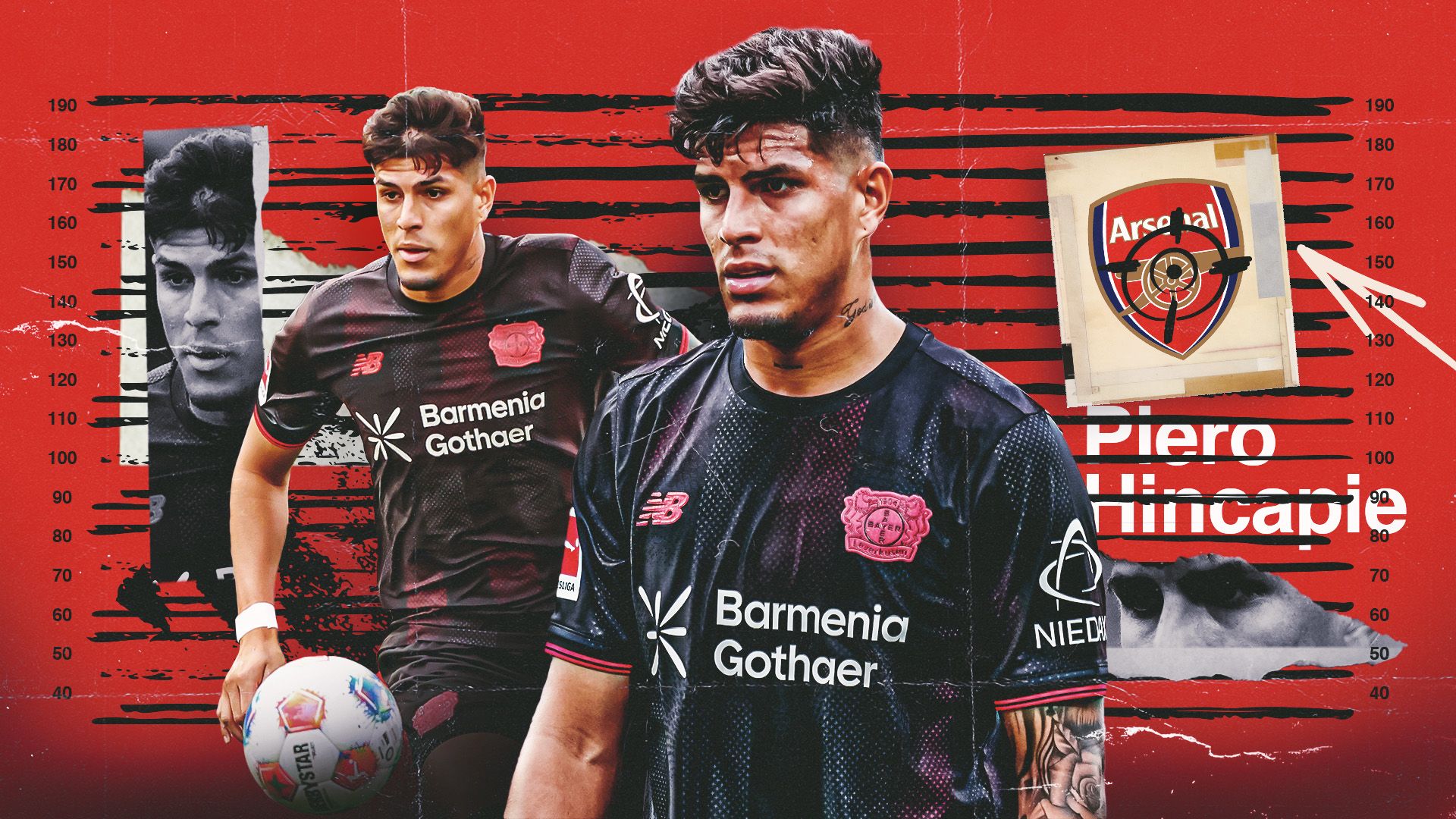 Arsenal apunta a Piero Hincapié, el joven defensor del Bayer Leverkusen que admira a Sergio ...
